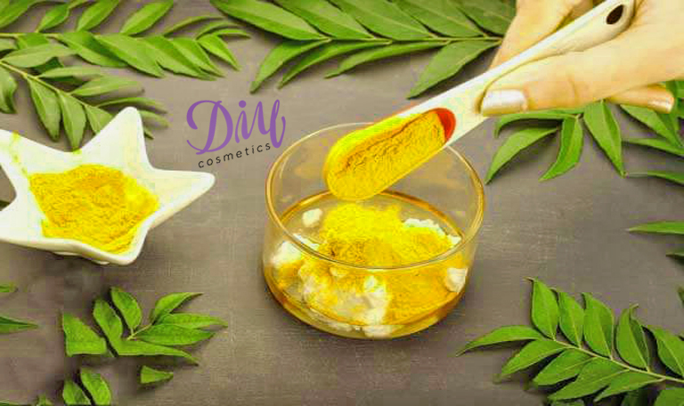 Homemade Turmeric Mask for Acne and Black Spot Treatment